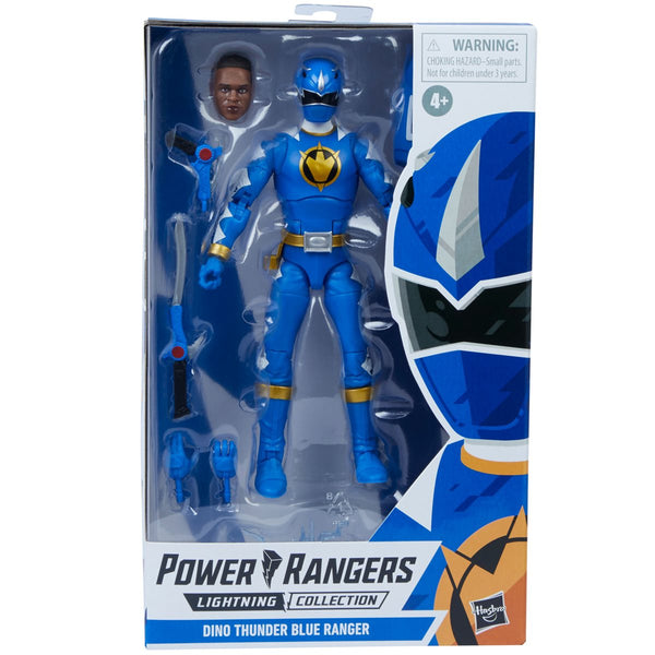 Power Rangers Lightning Collection Wave 8 Dino Thunder Blue Ranger Ran ...